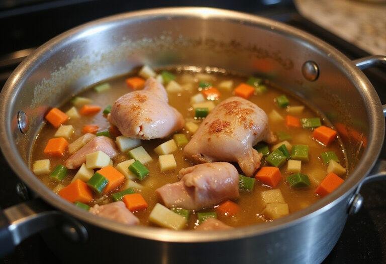 Smoked Ham Hocks Chicken - Delicious Daily Recipes